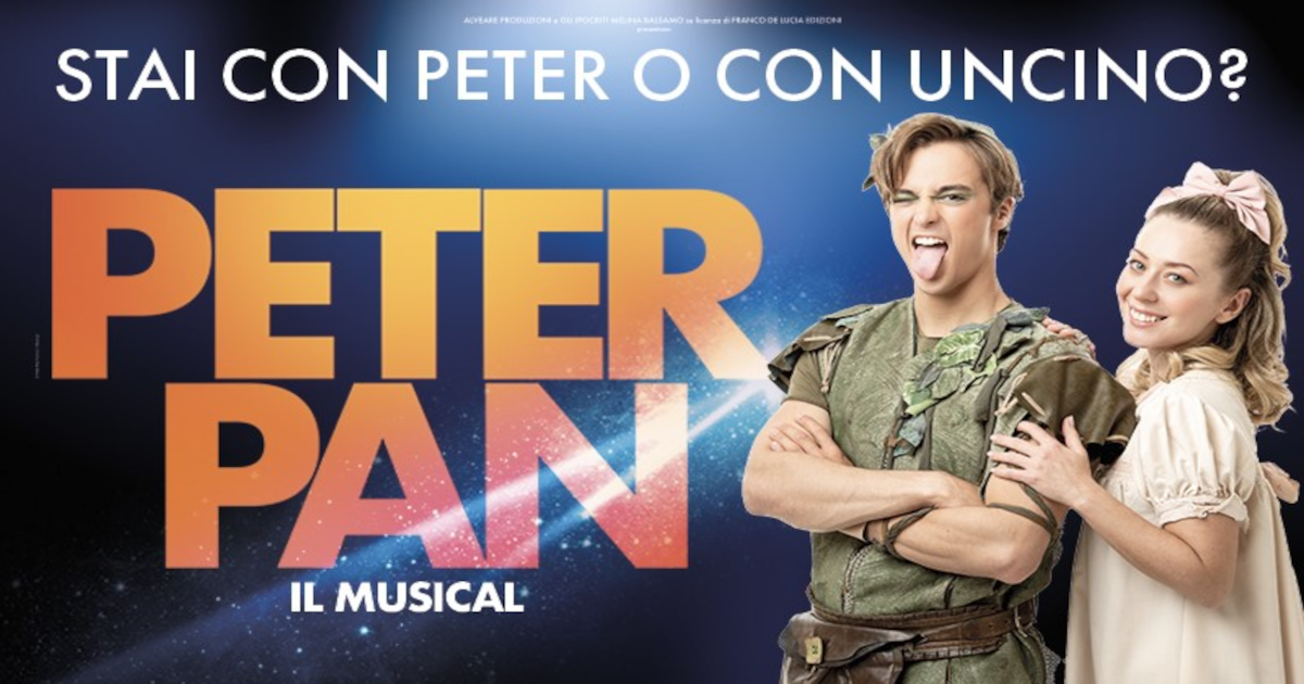 Teatro Lyrick - Peter Pan - Il Musical ad Assisi | UmbriaEventi