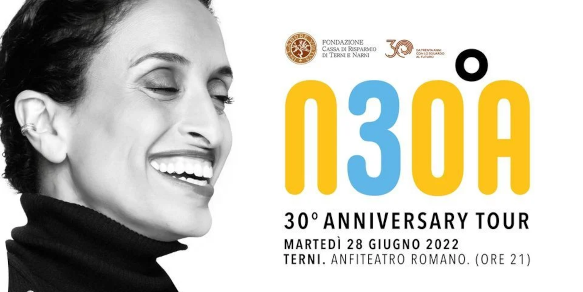 Noa - 30° Anniversary Tour Visioninmusica Summer 2025 a Terni - Umbria